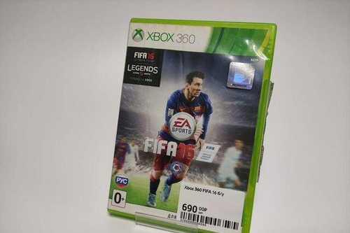 Игра на xbox 360 FIFA 16 б/у