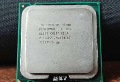 Процессор Intel Pentium Dual Core E5200 Costa Rica