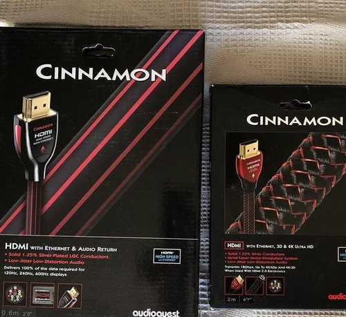 Кабель hdmi AudioQuest Cinnamon