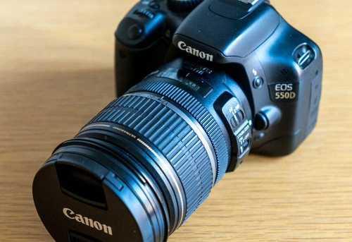 Фотоаппарат Canon 550d (body)