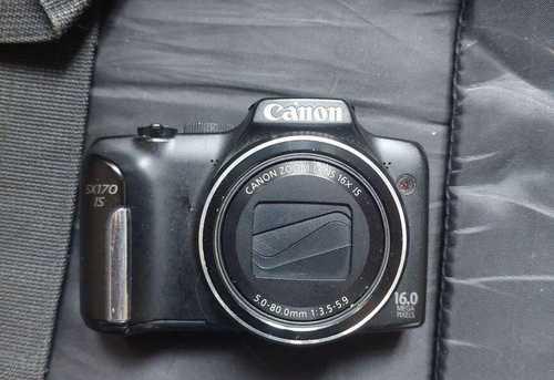 Фотоаппарат canon sx 170 is