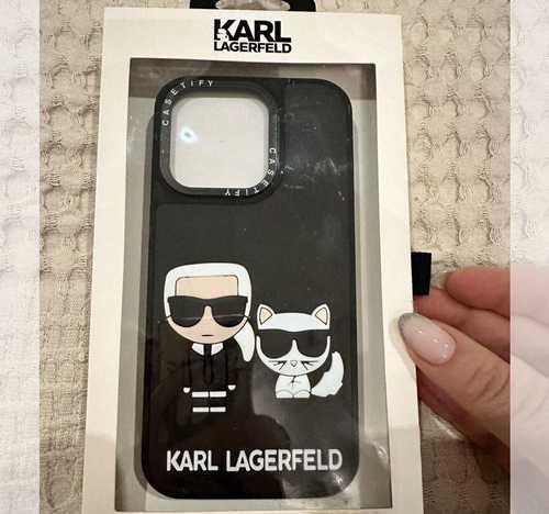 Чехол на iPhone 14 pro max karl lagerfeld