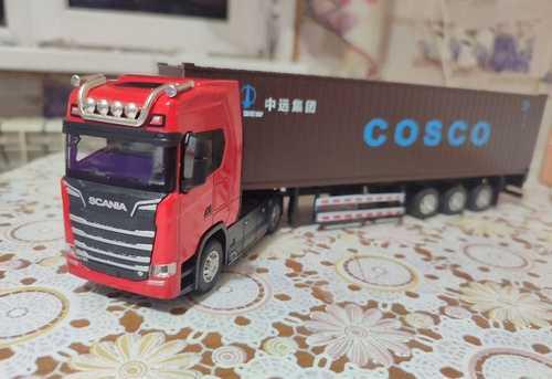 Модель scania полуприцеп