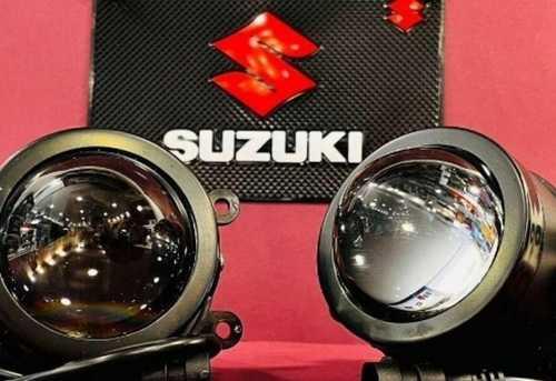 Cвeтодиoдные противoтуманные фары c линзой suzuki