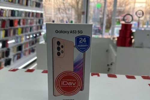Samsung A53 5 G peach 8/128 новый в наличии