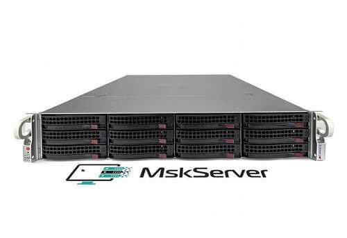 Сервер Supermicro 6027R 826TQ 2x E5-2637v2 256Gb