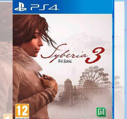 Syberia 3 (Сибирь) PS4, русская версия