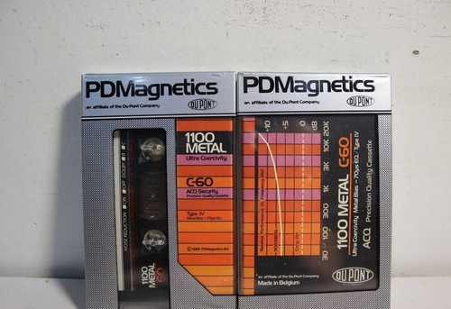 Аудиокассета PDMagnetics 1100 Metal C-60 (belgium)