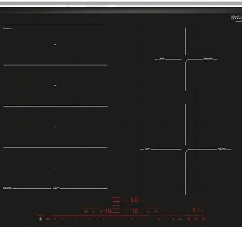 Индукционная варочная панель Bosch PXE675DC1E