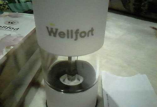 Электромельница для специй Wellfort