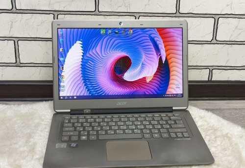 Ультрабук 13.3" Acer /i5-2467M/4GB /SSD /алюминий