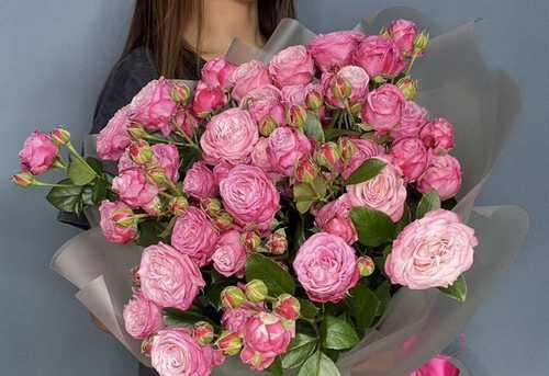 Пионовидные розы букет доставка цветов