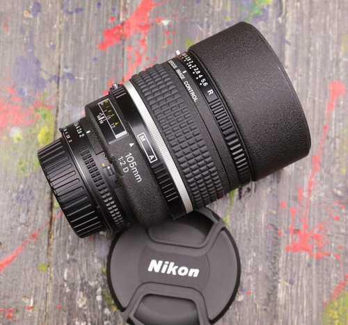 Nikon 105mm f/2D AF DC-nikkor s/n 480