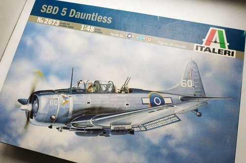 Сборная модель SBD5 1/48 Italeri/AccurateMiniature