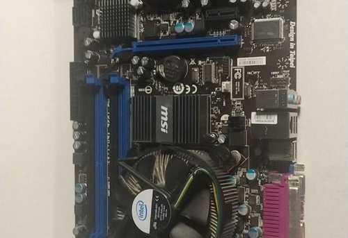 MSI G41M-P33 Combo/ intel core 2duo