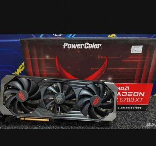 Видеокарты rx 6700xt red devil