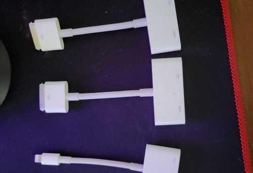 Переходник Apple lightning and 30 pin to hdmi