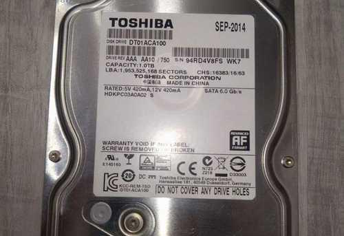 Жесткий диск Toshiba 3.5" 1TB