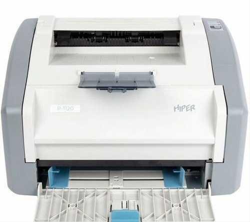 Принтер Hiper P-1120 ч/б A4 22ppm Серый #371476