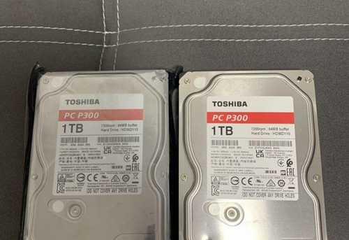 Жесткий диск HDD Toshiba 1 тб (2шт)
