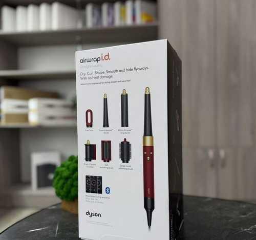 Dyson HS08 Long Barrel Red Velvet / Gold