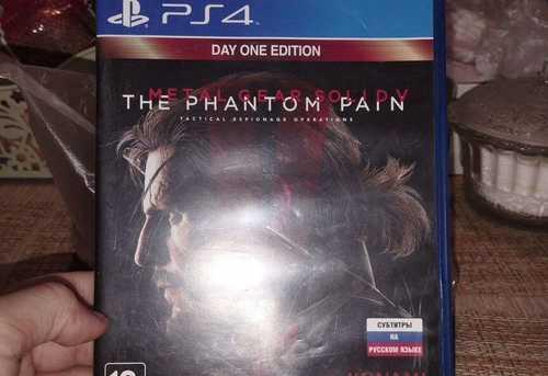 Диск Metal gear solidv 5 the phantom pain для PS4