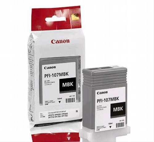 Картридж Hi-Black (PFI-107MBK) для Canon iPF680/6