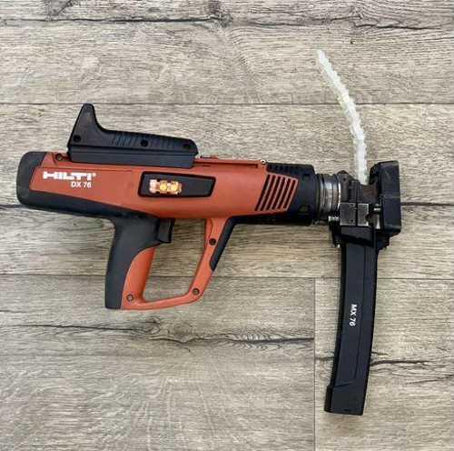 Пороховой монтажный пистолет hilti DX 76