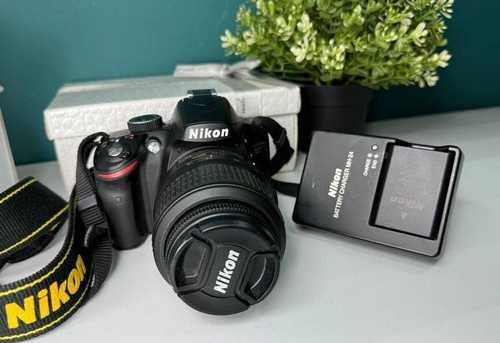 Фотоаппарат Nikon D3200Пробег 9554 кадра