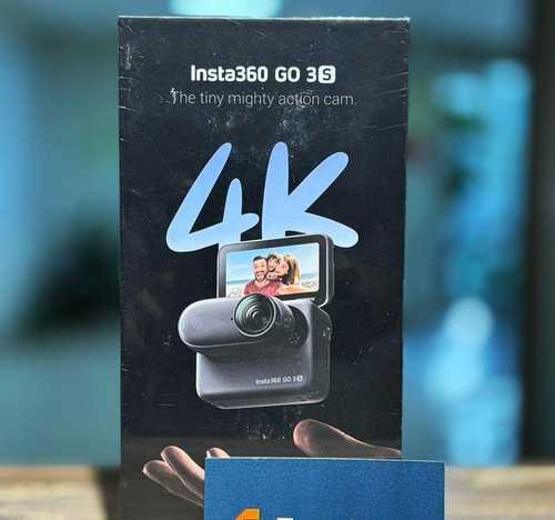 Экшн-камера insta360 Go3S (64Gb) Black Новая