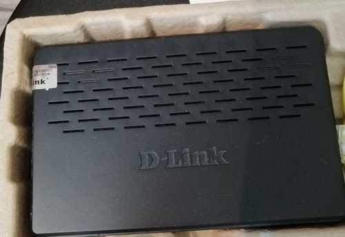 Модем D-link adsl2+4-Port Pouter