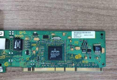 Сетевая карта PCI-X 64 1Гбит 3com 996B-T