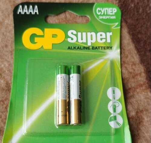 Батарейки аааа GP super 1.5В(V)