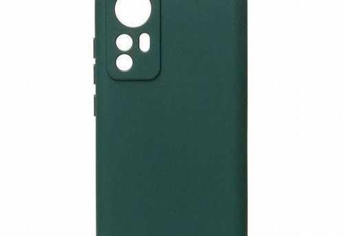 Чехол для Xiaomi 12/12X Silicone cover (зеленый)