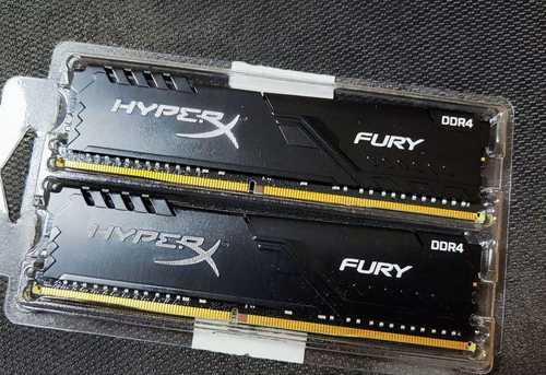 Оперативная память DDR4 32GB 3200 HyperX Fury