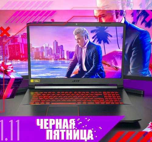 Игровой ноутбук Acer Nitro 5 / GTX 1660 Ti   i7