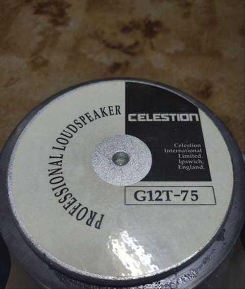 Динамик гитарный celestion G12-T75 made in UK