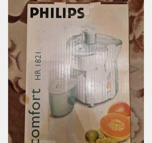 Соковыжималка philips HR 1821