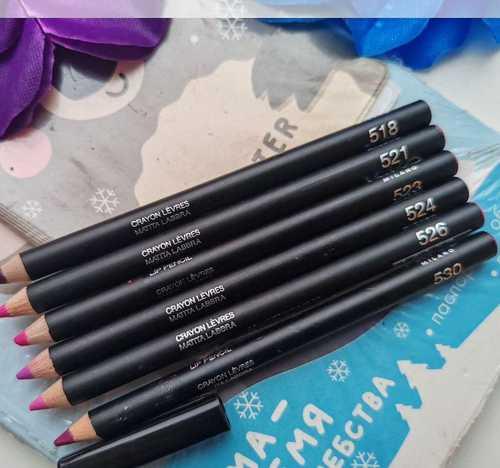 Карандаш для губ Kiko Milano, Huda Beauty, Smashbo