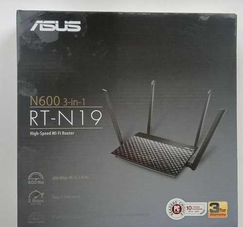 Wifi роутер asus rt n19