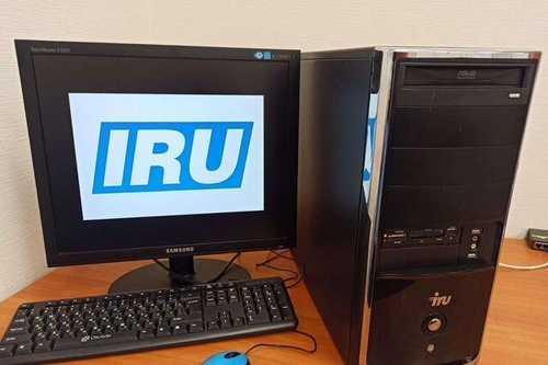 Четырехядерный компьютер IRU, SSD, WiFi