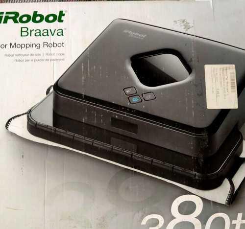 Робот пылесос моющий irobot braava 380t