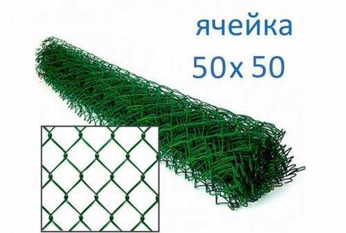 Сетка рабица 50х50 Сталь / пвх