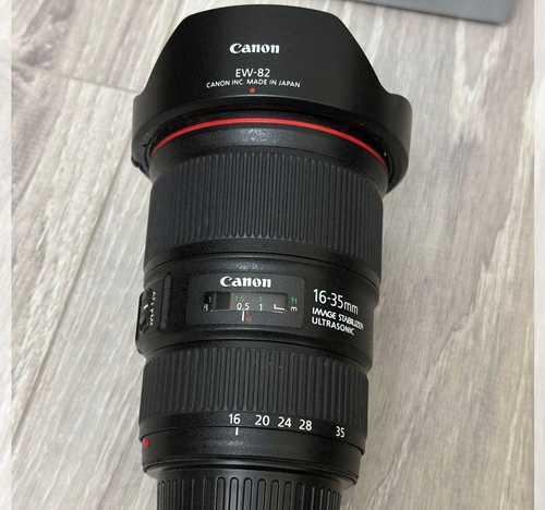 Объектив Canon EF 16-35 f/4L IS USM