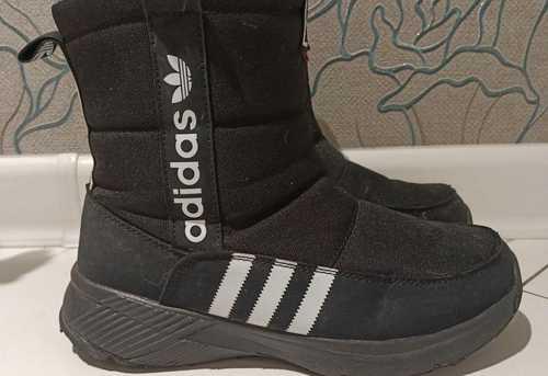 Сапоги зимние adidas 27см