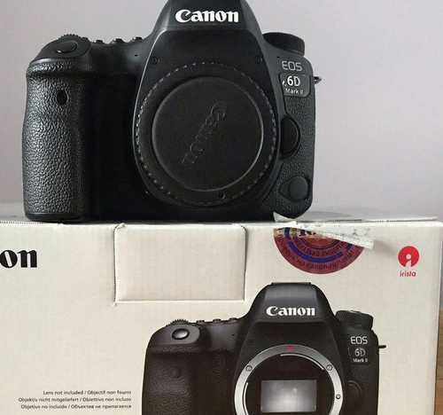 Canon 6D mark ii body (пробег 15 тыс. кадров)