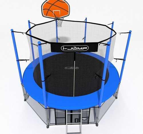 Батут I-jump basket 10FT blue