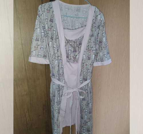 Халат и сорочка в роддом 44-48