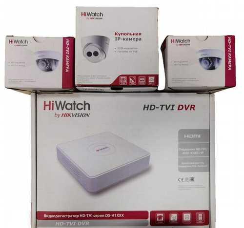 Витринный Комплект видеонаблюдения HikVision