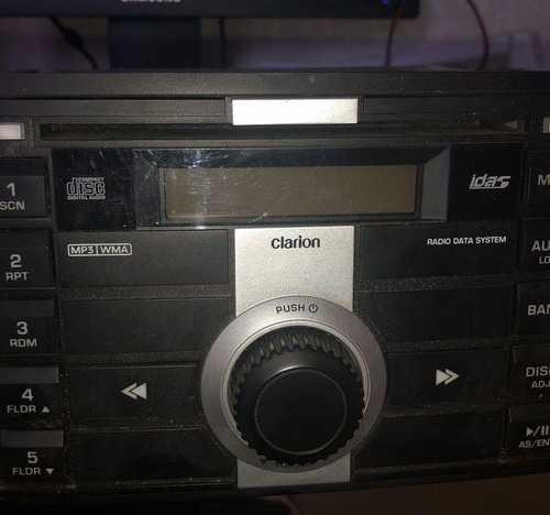 Родная магнитола clarion daewoo nexia